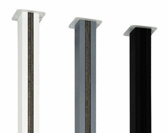 Aluminum cable column